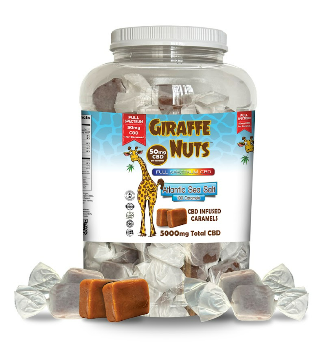 Giraffe Nuts - Worlds Best CBD & THC Infused Caramels & Edibles ...