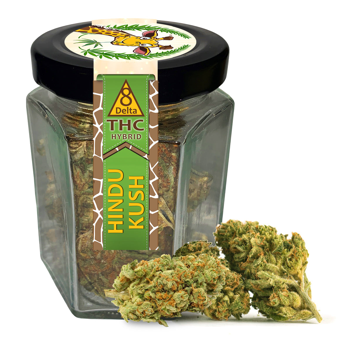 ΔDELTA 8 Organic Flower Nugs - HINDU KUSH Hybrid - 1 Pound (16oz ...